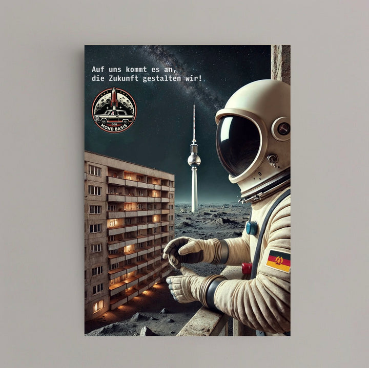 Poster – DDR Mondbasis